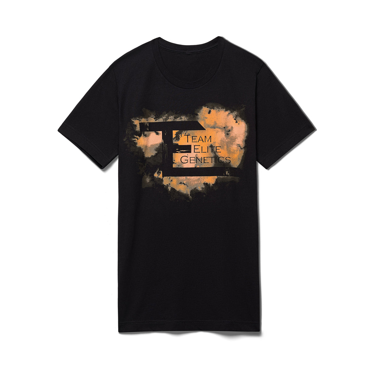 TEG Bleached Logo T-Shirt (Black) – TeamEliteGenetics
